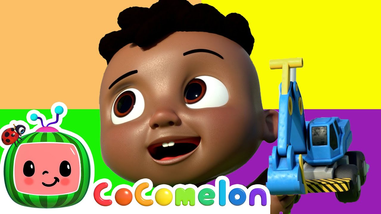 Digging Up Dirt in the Excavator Song | Cocomelon - Outdoor Fun in the ...