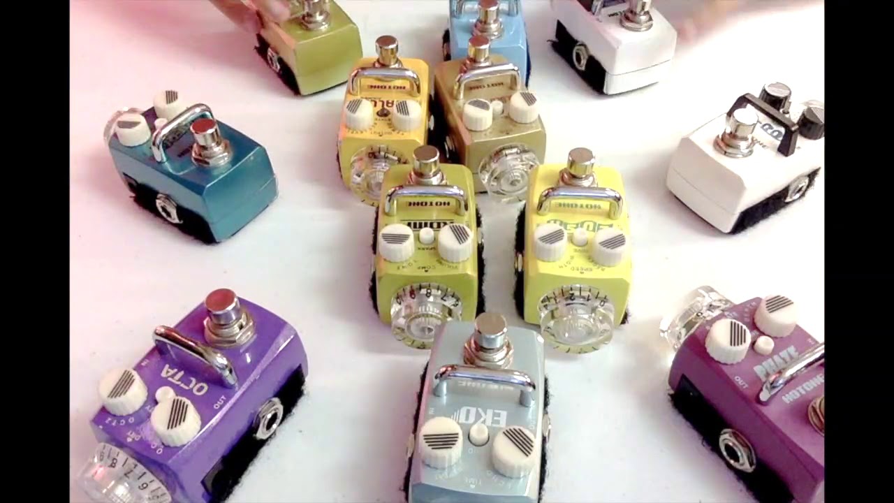 Hotone Pedals, Pedales Hotone... - YouTube