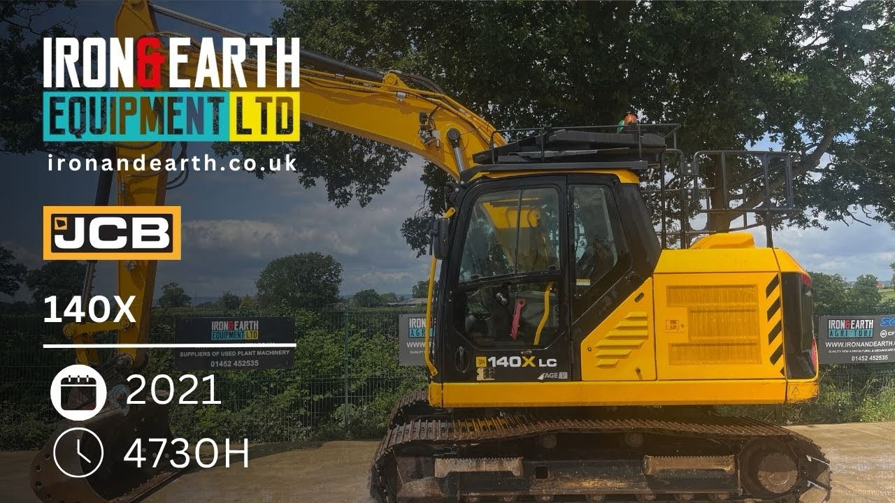 2021 JCB 140X 15 Tonne Tracked Excavator - YouTube