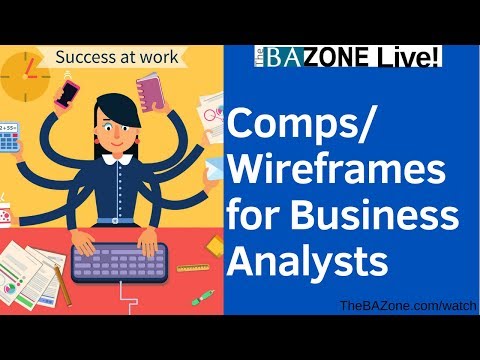 Comps/Wireframes for Business Analysts - YouTube