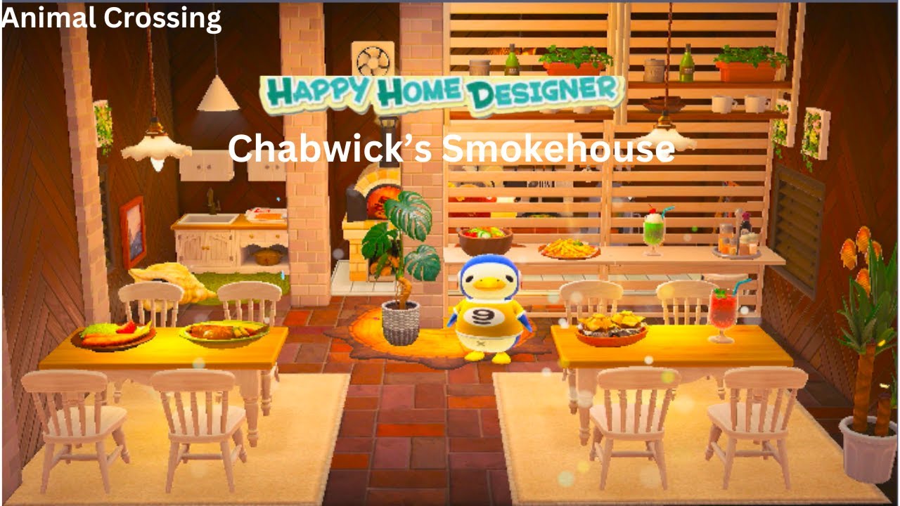 Chabwick's Smokehouse! Animal Crossing New Horizons, Happy Home ...