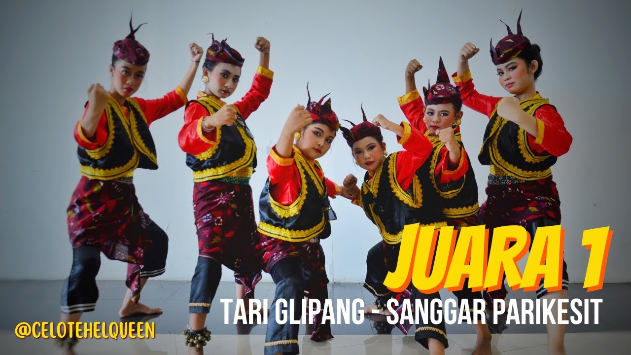 JUARA 1 TARI GLIPANG - SANGGAR PARIKESIT - YouTube
