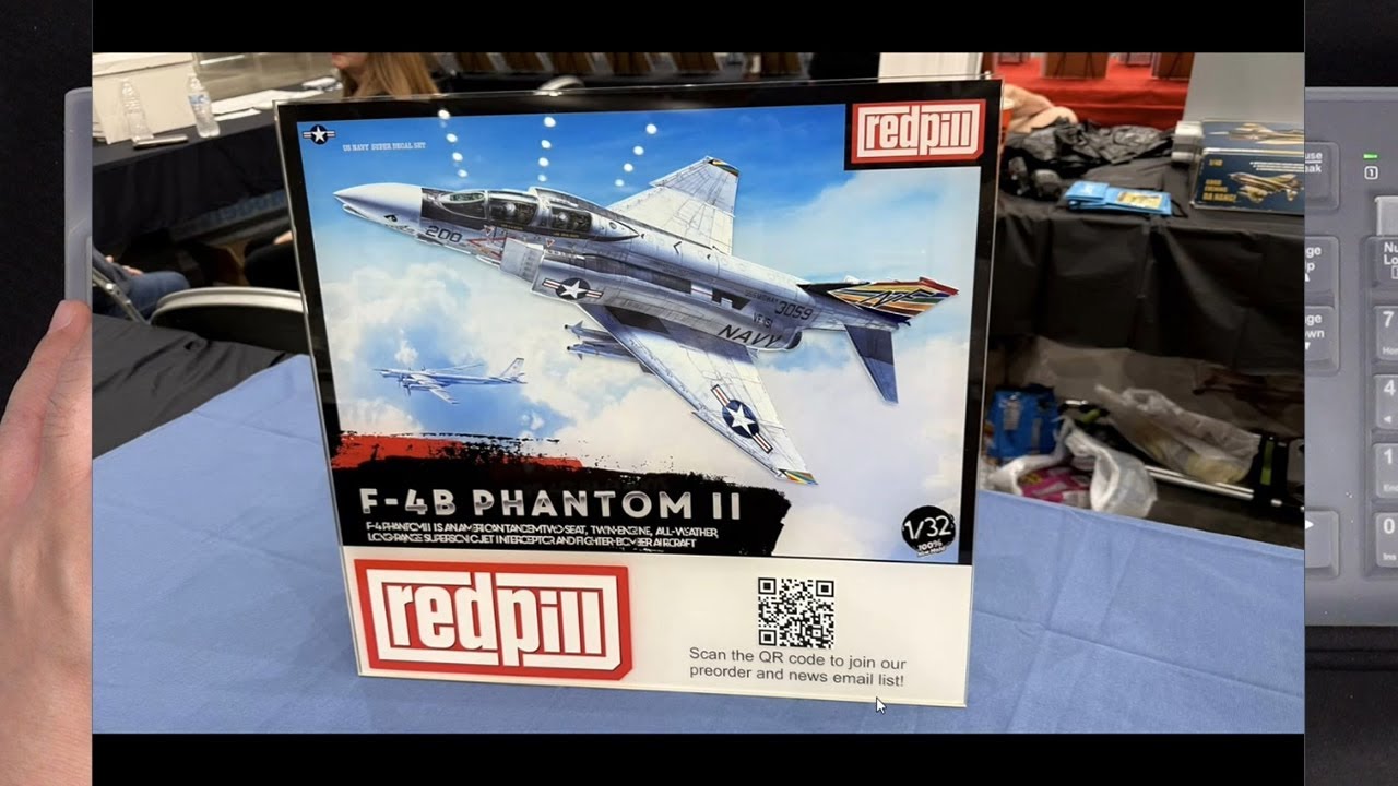 드디어 공개된 Red Pill 1/32 F-4B Phantom II 시사출 조립 (feat. 주간모형뉴스 편집본) - YouTube