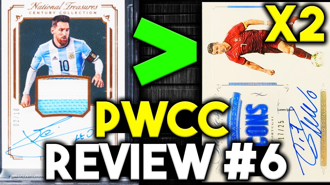 "FAKE" Messi Autograph Doubles Real CR7 Auto | PWCC Review - YouTube