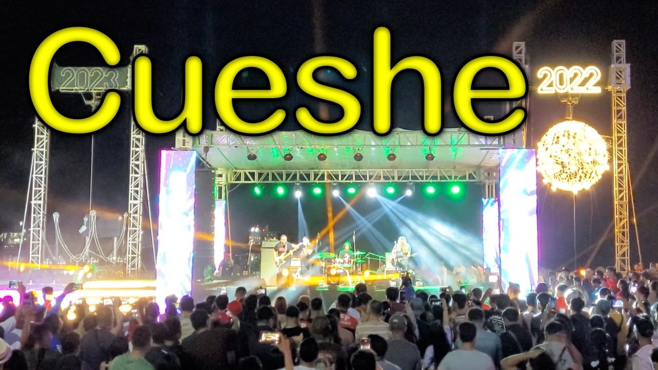 Cueshe @ Cebu City NewYear Countdown party at Cebu South Road ...