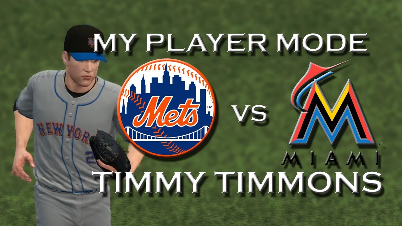 MLB 2K12: New York Mets vs. Miami Marlins: My Player Mode - Timmy ...