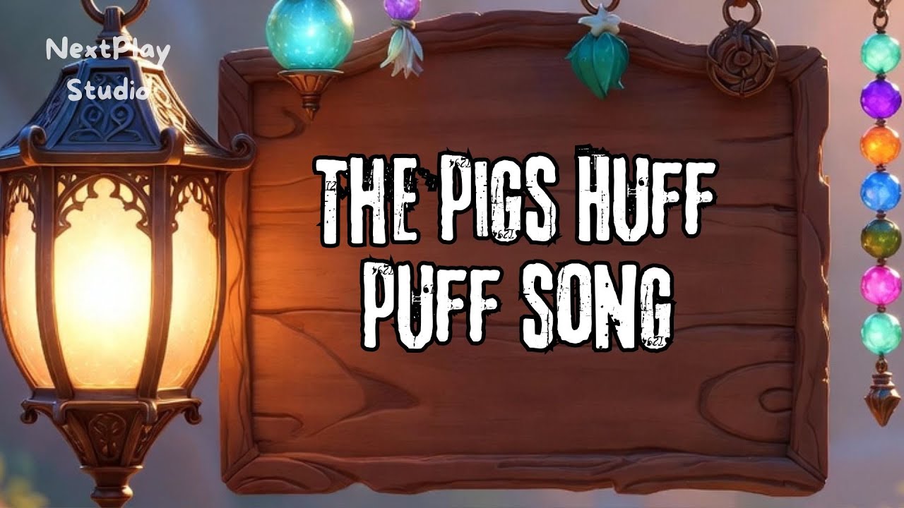 The Little Pigs Huff Puff Song - YouTube