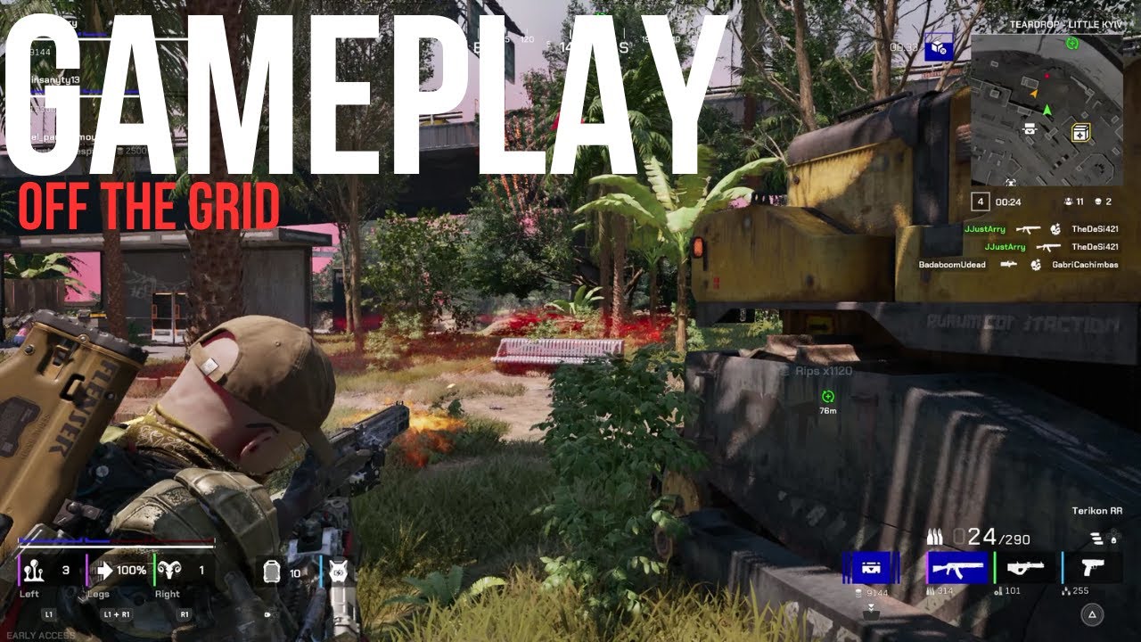 Off The Grid Gameplay PS5 4K - BRAND NEW BATTLE ROYALE/EXTRACTION ...