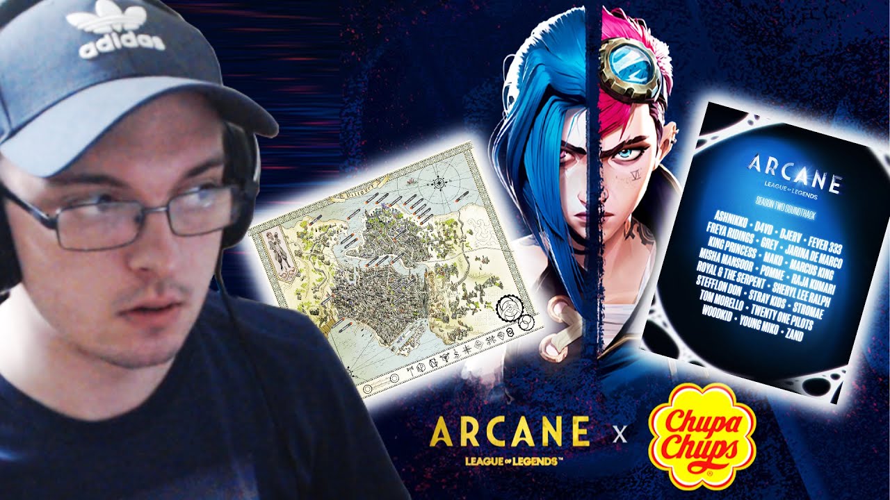 Arcane Season 2 SOUNDTRACK, Arcane x Chupa Chups, MAP of PILTOVER and ...