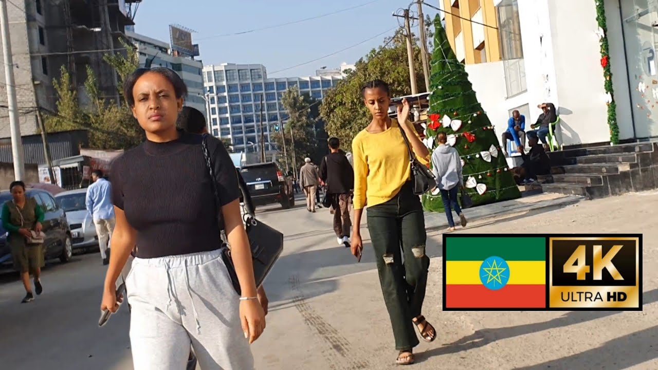 Ethiopia , 🇪🇹 Addis Ababa walking Tour 2024 - YouTube