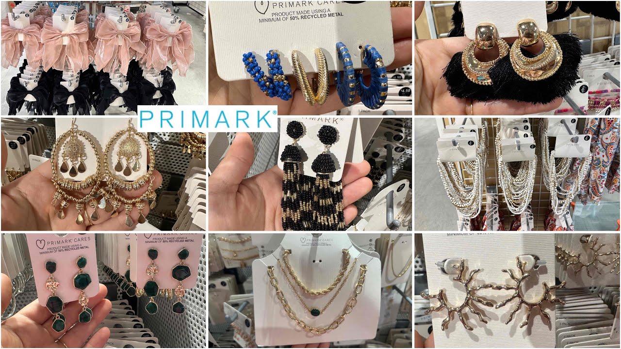 Primark jewellery new collection - July 2023 - YouTube