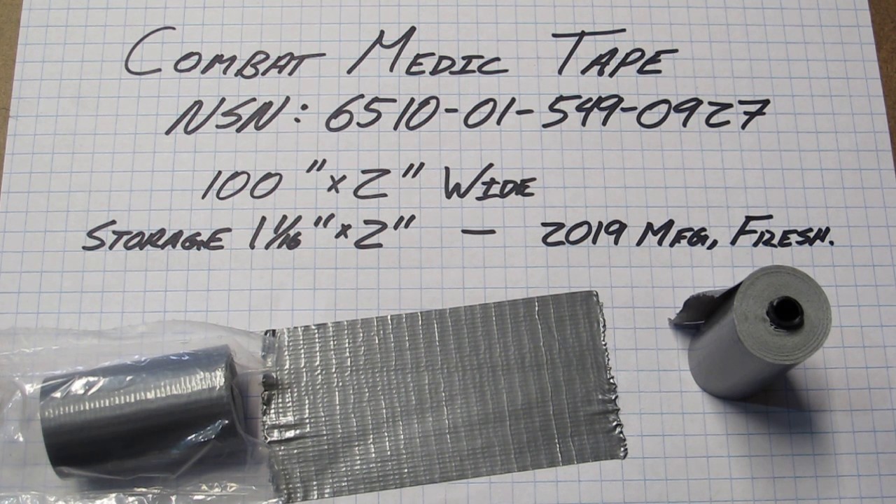 Combat Medic Tape - YouTube