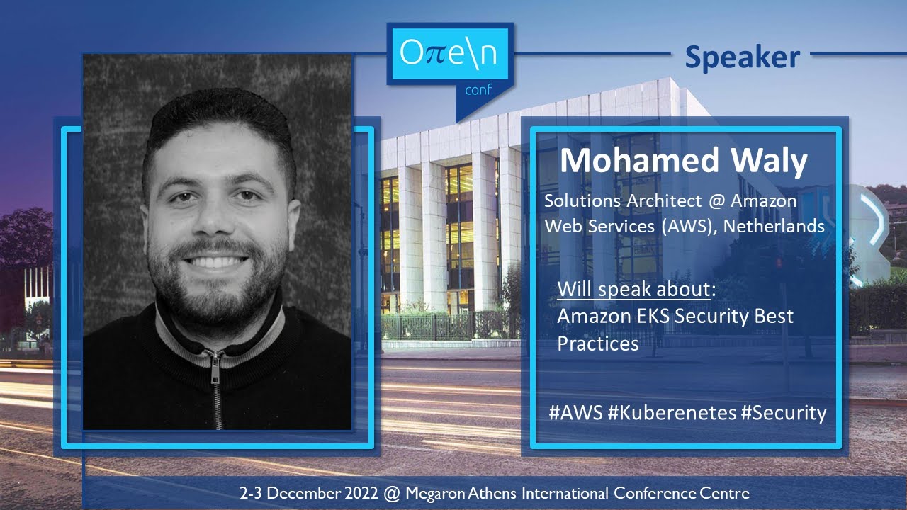 Amazon EKS Security Best Practices - Mohamed Wali - YouTube