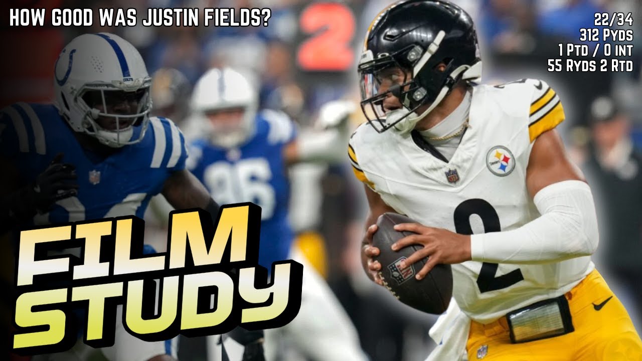 FILM REVIEW: How good was Justin Fields VS The Colts? - YouTube