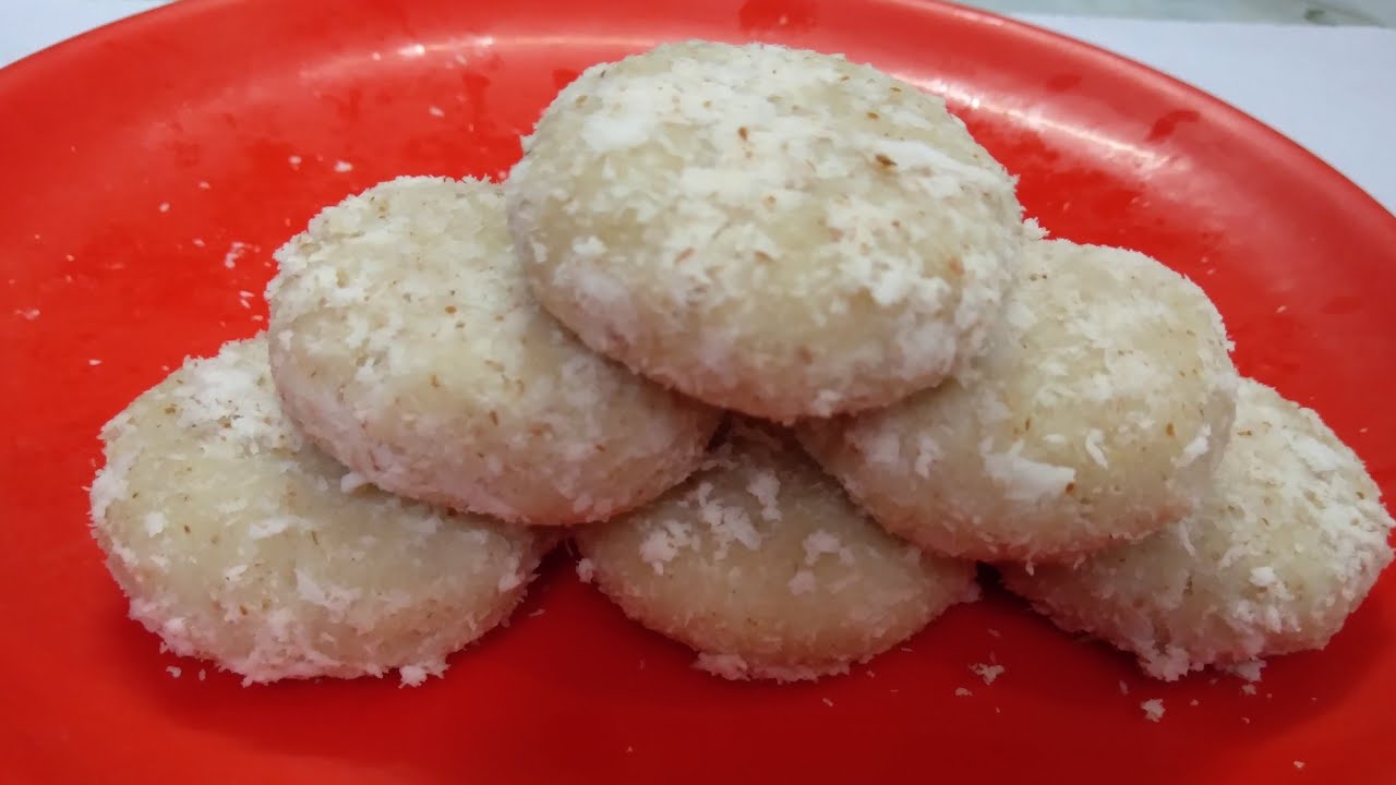 2 minute sweet recipe | Sweet without ghee | Coconut sweet |Tasty - YouTube