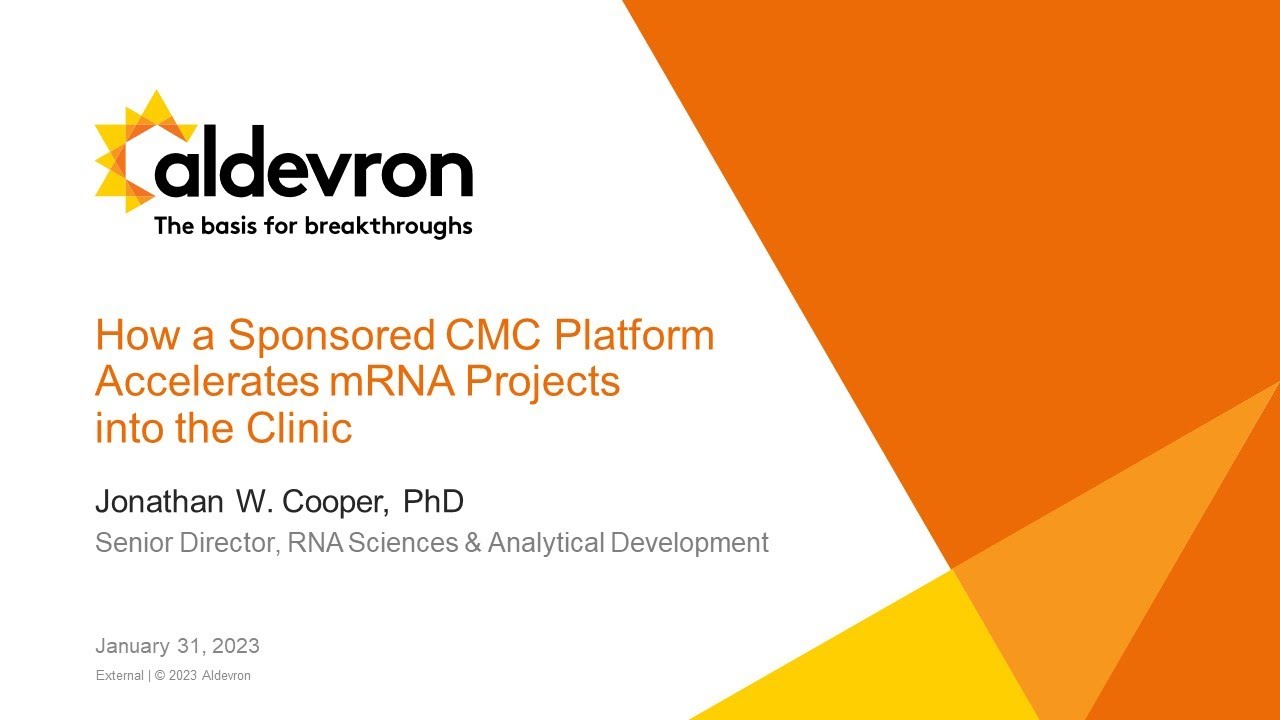 How a Sponsored CMC Platform Accelerates mRNA Projects into the Clinic ...