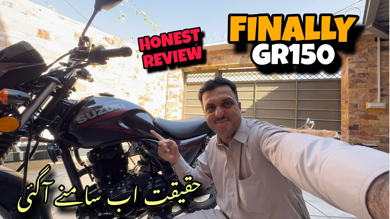 Finally Suzuki GR 150 Come | Honest Cheking Of GR150 - YouTube