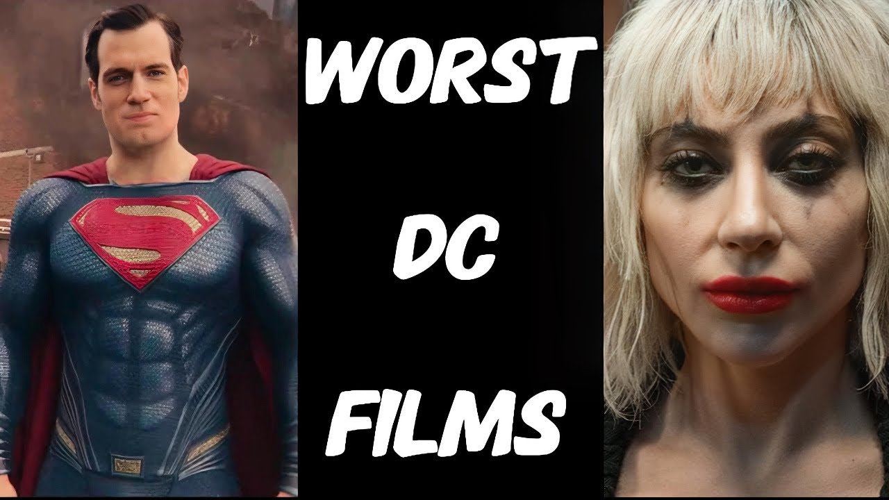 THE TOP 5 WORST DC MOVIES EVER - YouTube