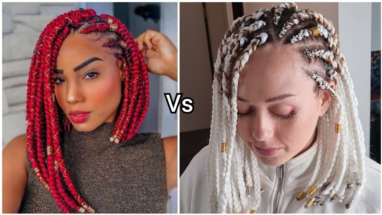 What She Wanted Vs What She got + How To Braid Sleeking - slippery Hair ...