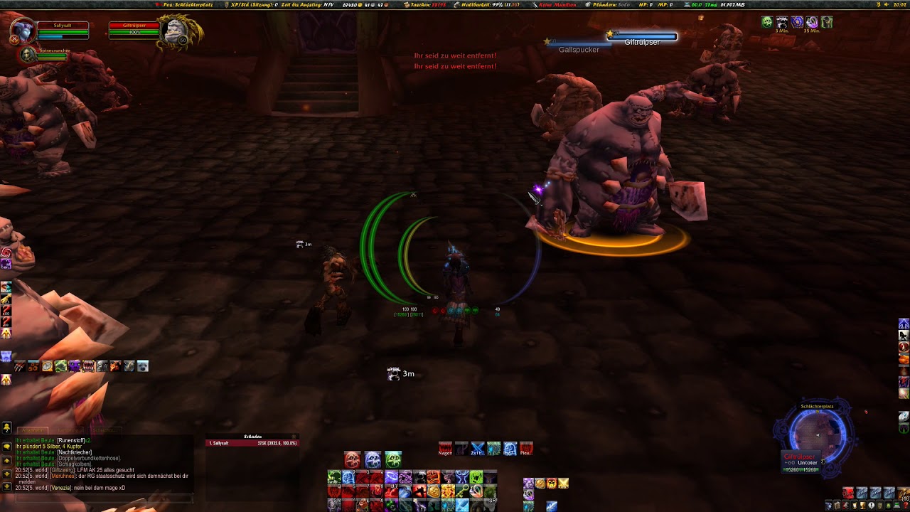 [WOW Rising Gods] - Stratholme Baron Runs - YouTube