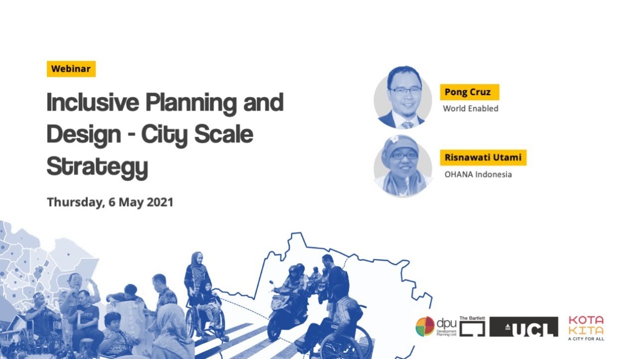 Inclusive Planning and Design - City Scale Strategy - YouTube