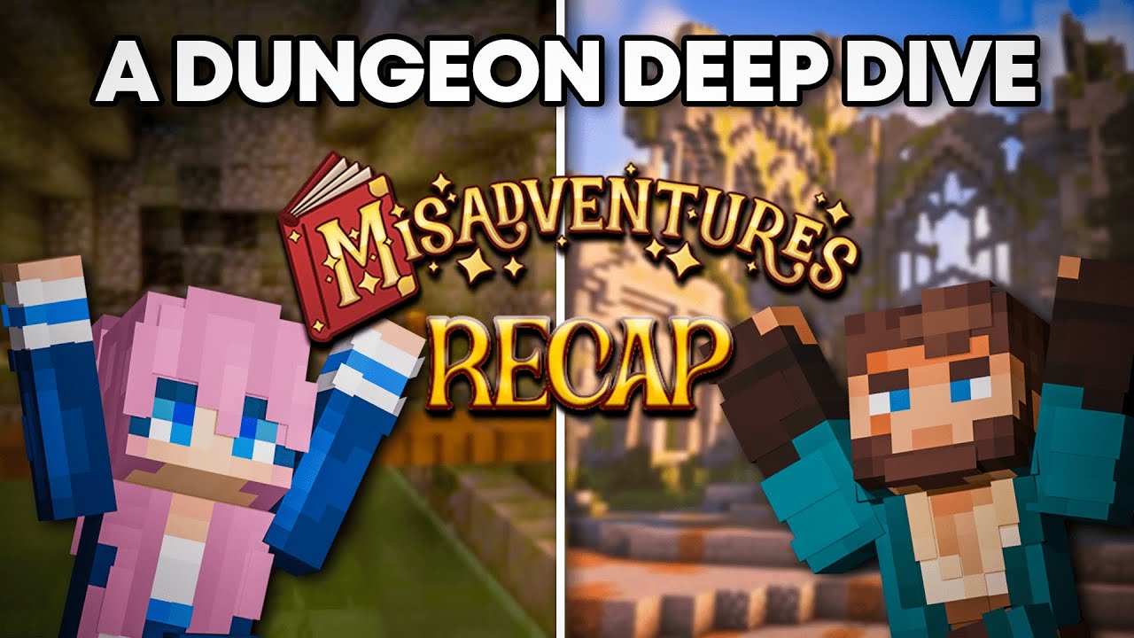 A Dungeon Deep Dive - Minecraft Misadventures SMP - YouTube