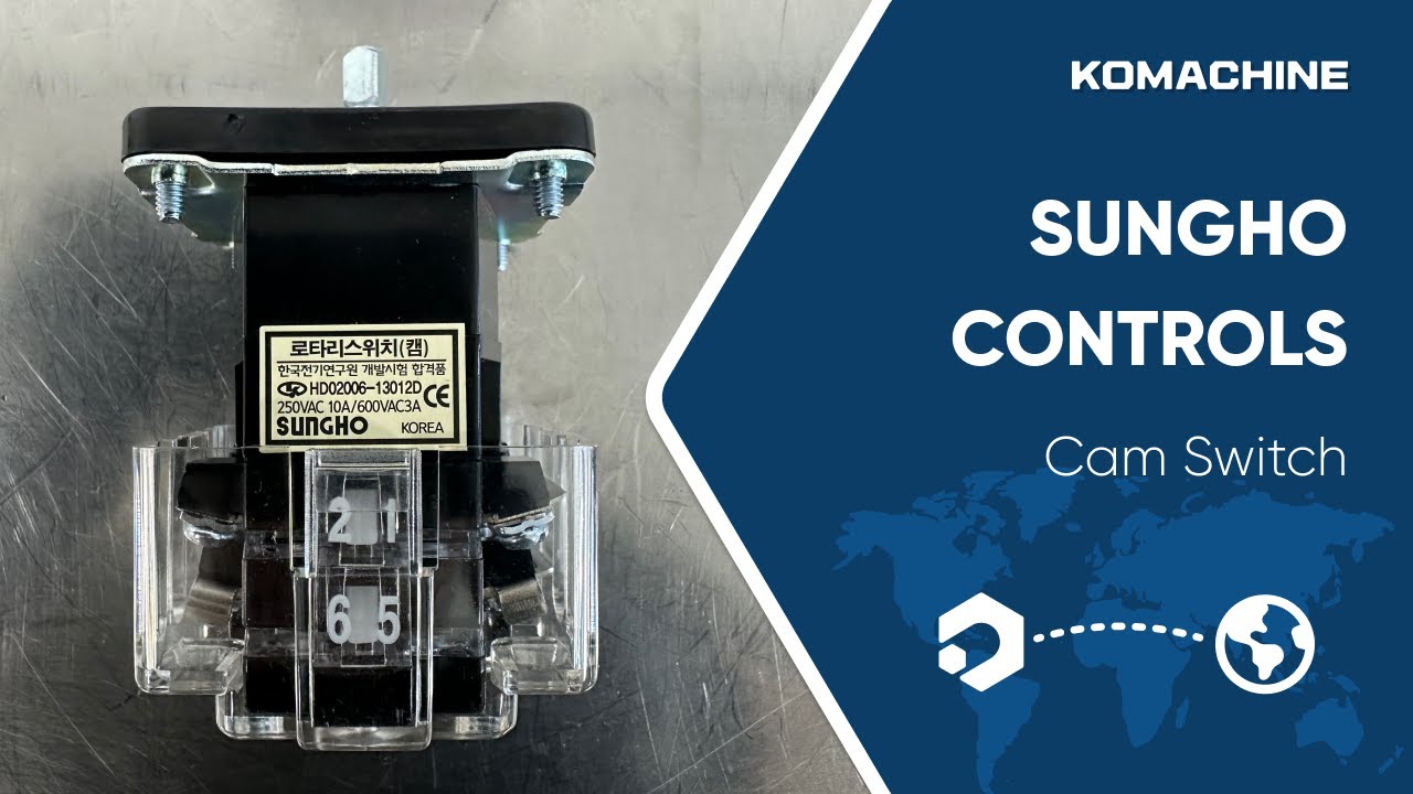 SUNGHO CONTROLS / Cam Switch (SHCS-C1235 CR2) / INV-04910 - YouTube