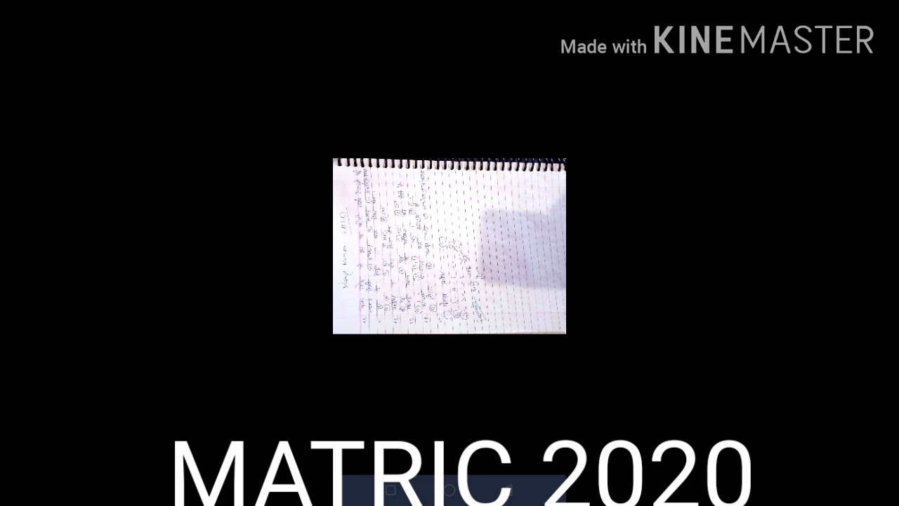 MATRIC 2020 QUESTIONS BEST OBJECTIVES - YouTube