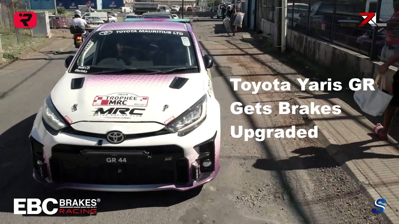 Toyota Yaris GR gets EBC racing brakes upgrade - YouTube