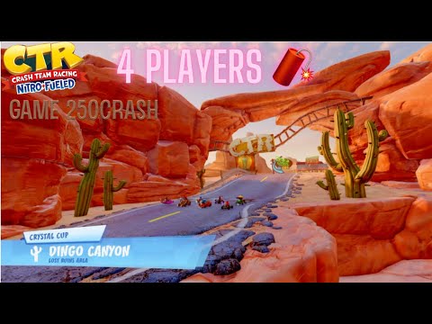 Crash Team Racing Nitro-Fueled - 4 players | CTR | PS5 - 4k #battle # ...