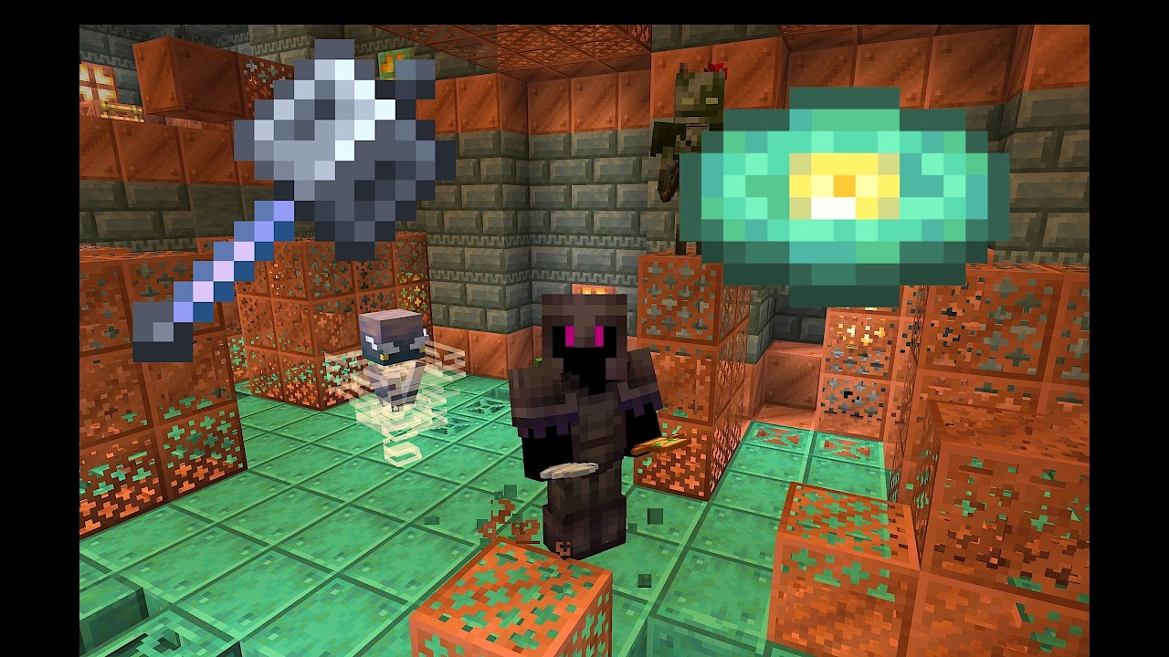 Speedrunning New 1.21 Items in Minecraft Hardcore #minecraft #1.21 # ...