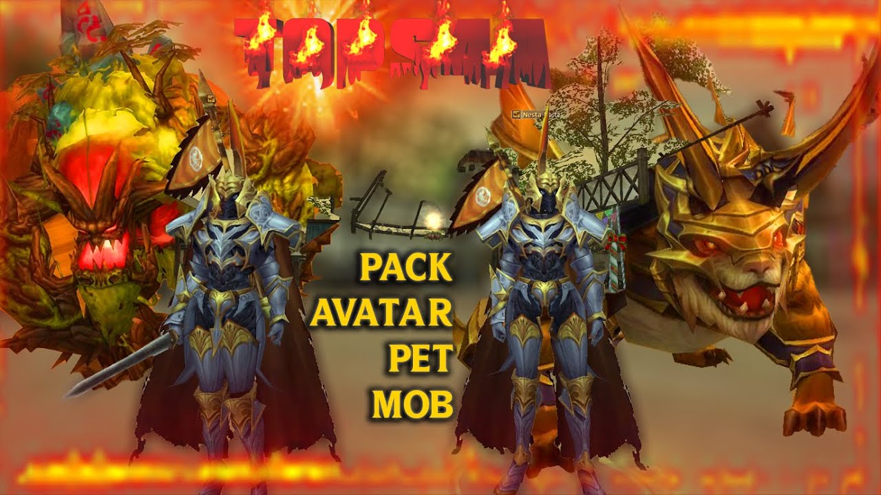 New Packs 🔥 Avatar & Pet & Mob 🔥 Silkroad Online 3D - YouTube
