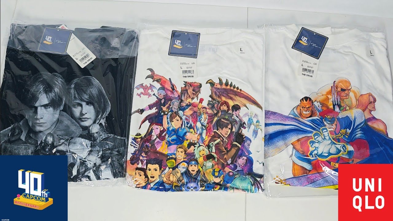 UNIQLO CAPCOM 40th UT - YouTube
