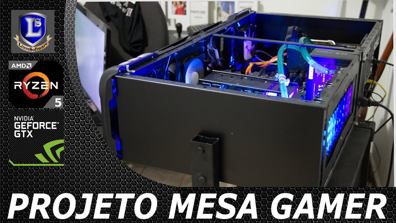 Montando minha Mesa - PC Gamer - Projeto Mesa Ryzen - YouTube