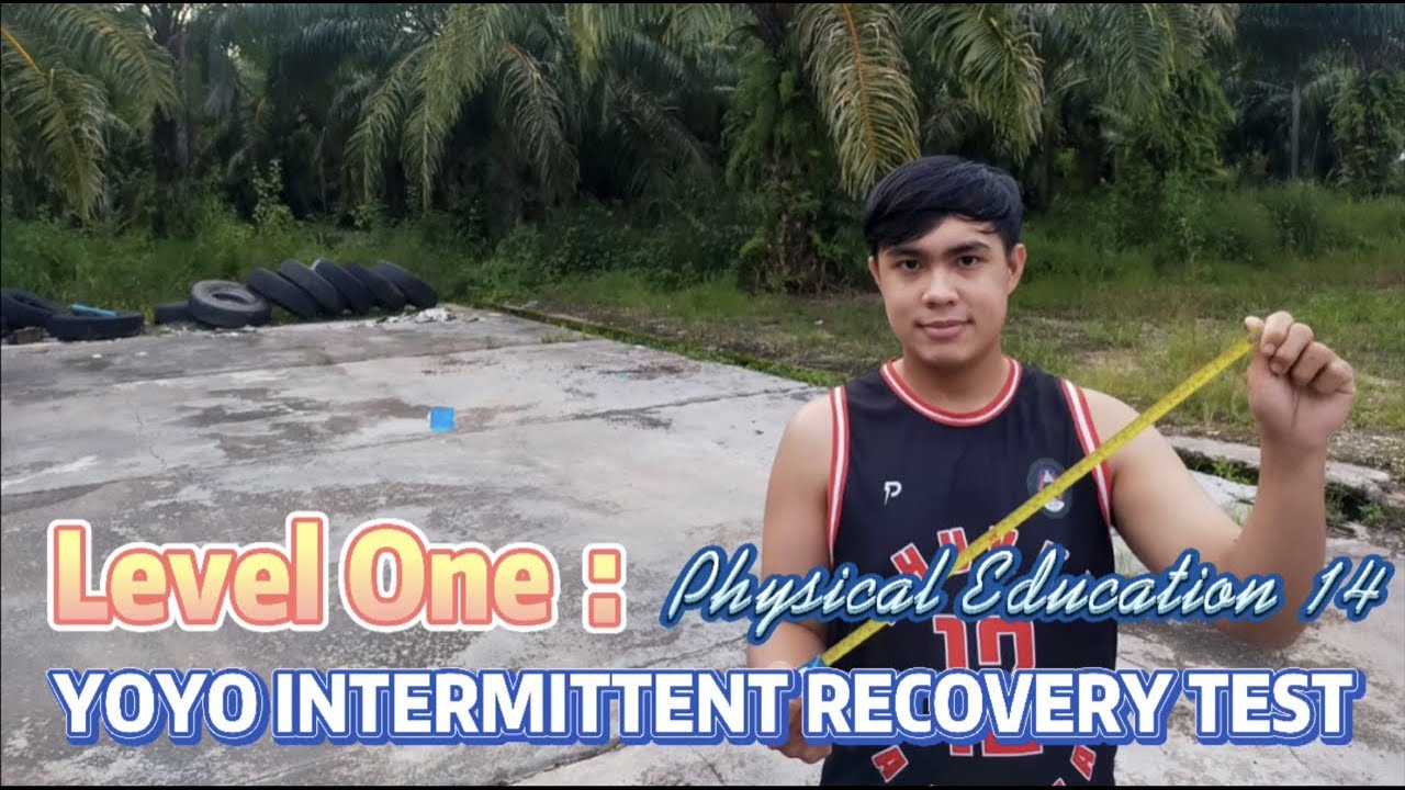 การทดสอบ YO-YO Intermittent Recovery Test Level 1 - YouTube