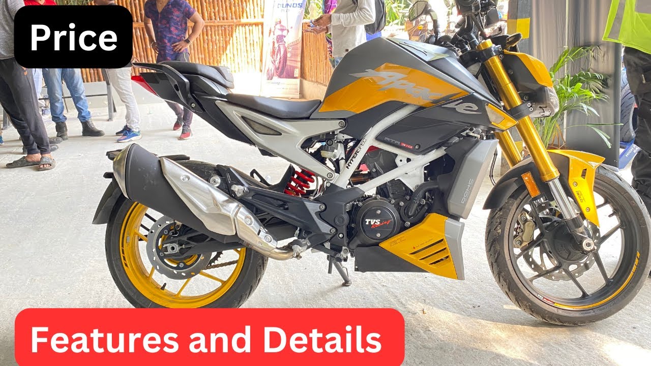 Apache RTR 310 Fury Yellow Details Specification - YouTube