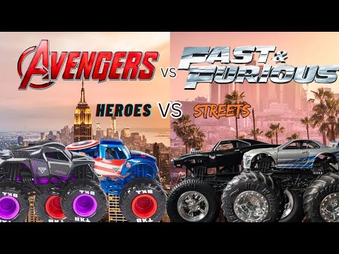Avengers vs. Fast & Furious: Epic Race Battles! - YouTube