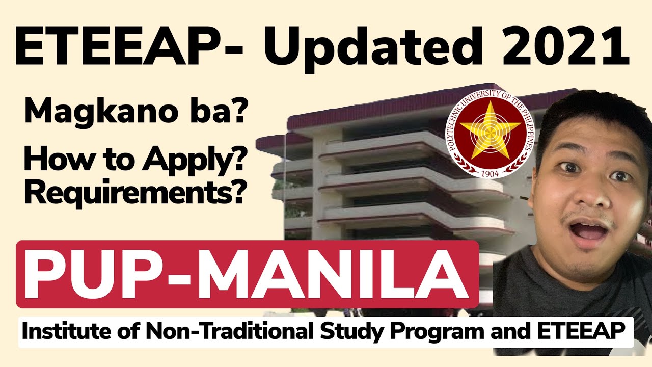 PUP- ETEEAP AND NTSP - Php 1600/unit | How to enroll? Back to School ...