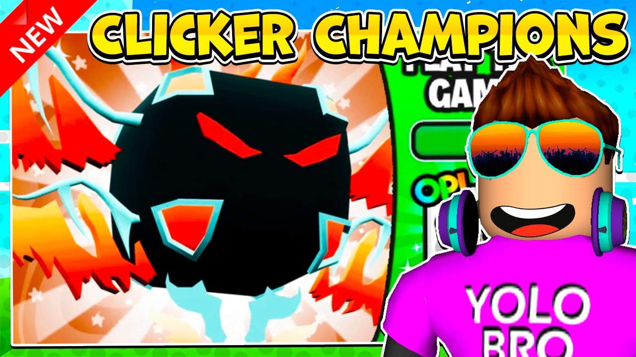 ЛИЧНЫЙ ЧИТЕРСКИЙ ПИТОМЕЦ В НОВОМ CLICKER CHAMPIONS В РОБЛОКС! ROBLOX ...