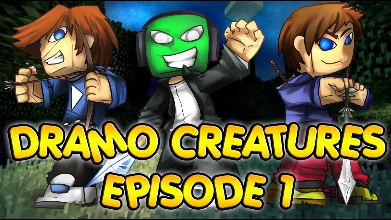 Minecraft : Dramo Creatures | Episode 1 - YouTube