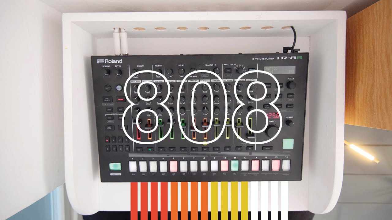 Roland TR-808 on TR-8s - YouTube