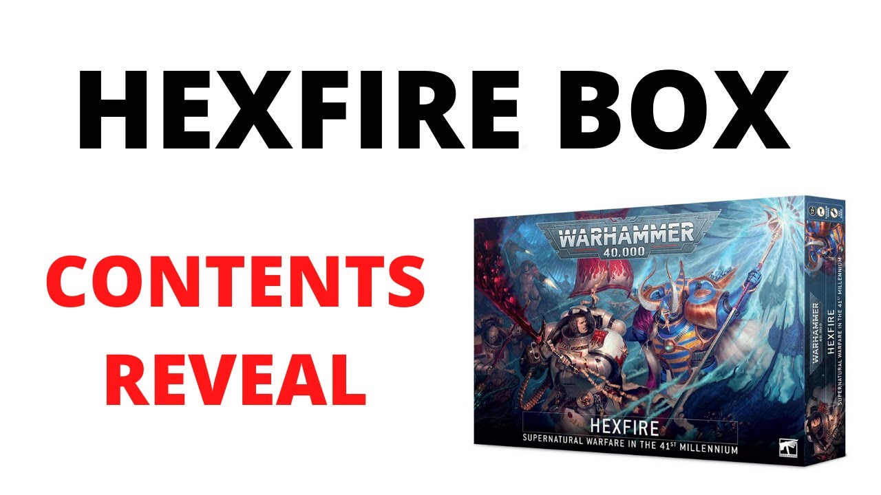 Hexfire Box Content Revealed - Grey Knights vs Thousand Sons! - YouTube