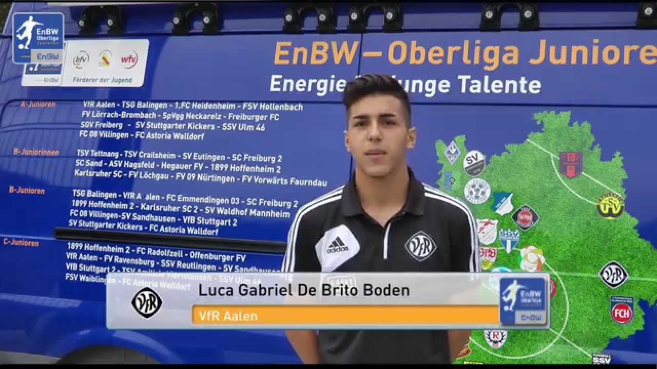 VfR Aalen B-Junioren - Luca Gabriel De Brito Boden - YouTube