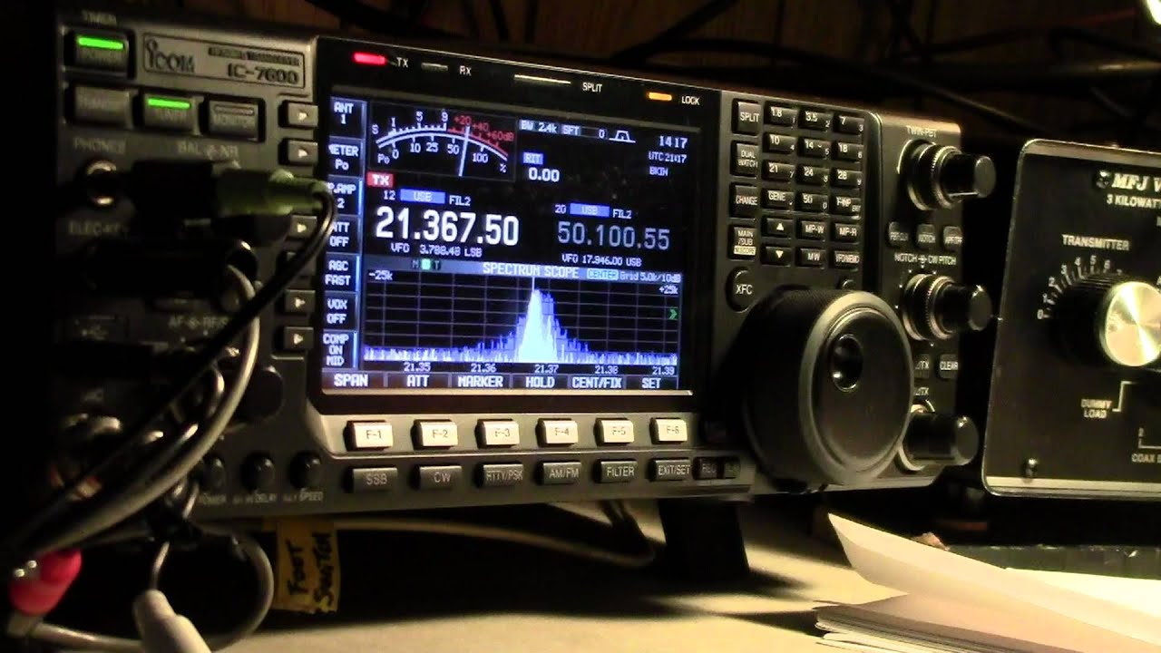 JA9IWU Yoh in Central Japan Icom IC-7600 - YouTube