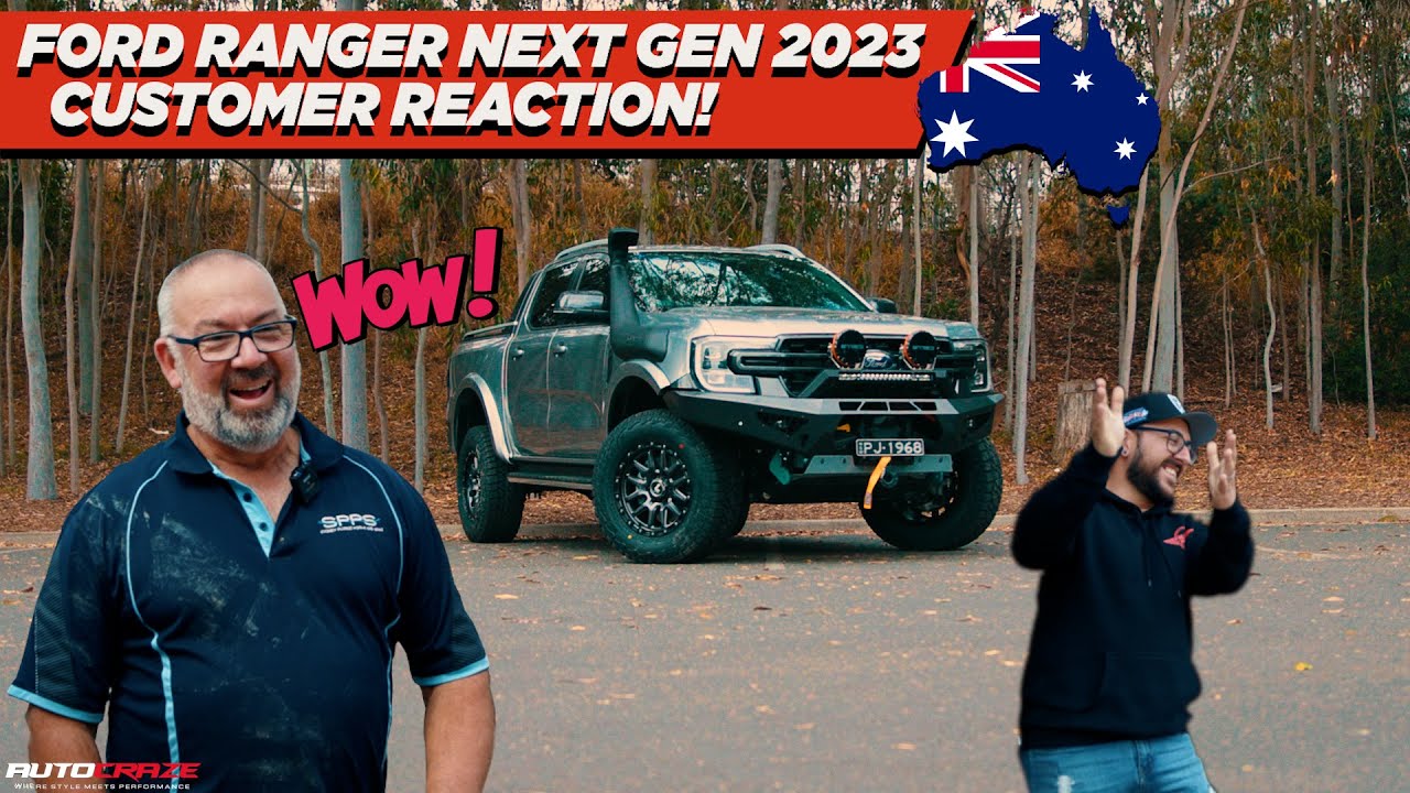 FORD RANGER NEXT GEN 2023! Modified Wheels + Tyres + 4x4 Accessories ...