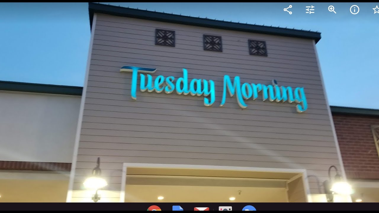 New At Tuesday Morning - YouTube