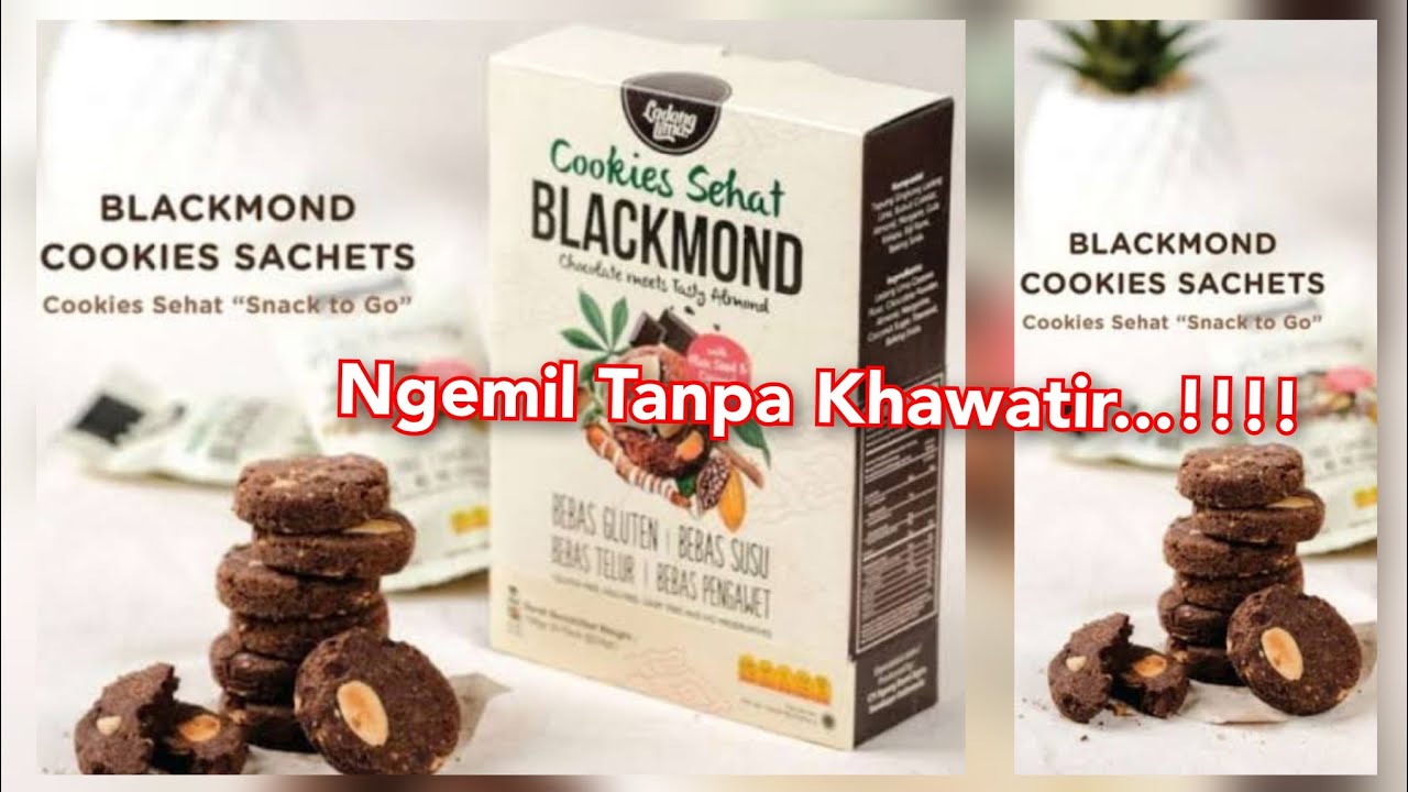 BLACKMOND COOKIES LADANG lima - CEMILAN DIET - YouTube