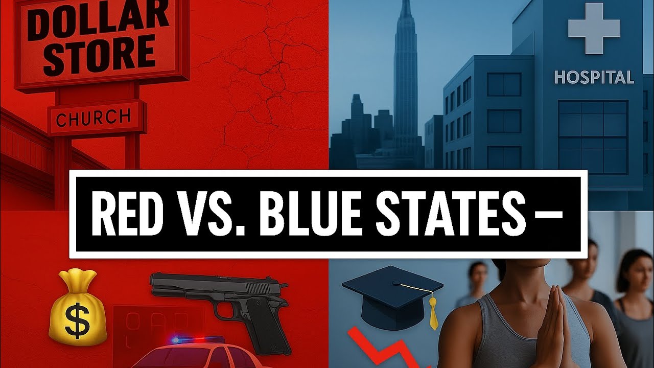 Red States vs. Blue States Who Really Has It Better - YouTube