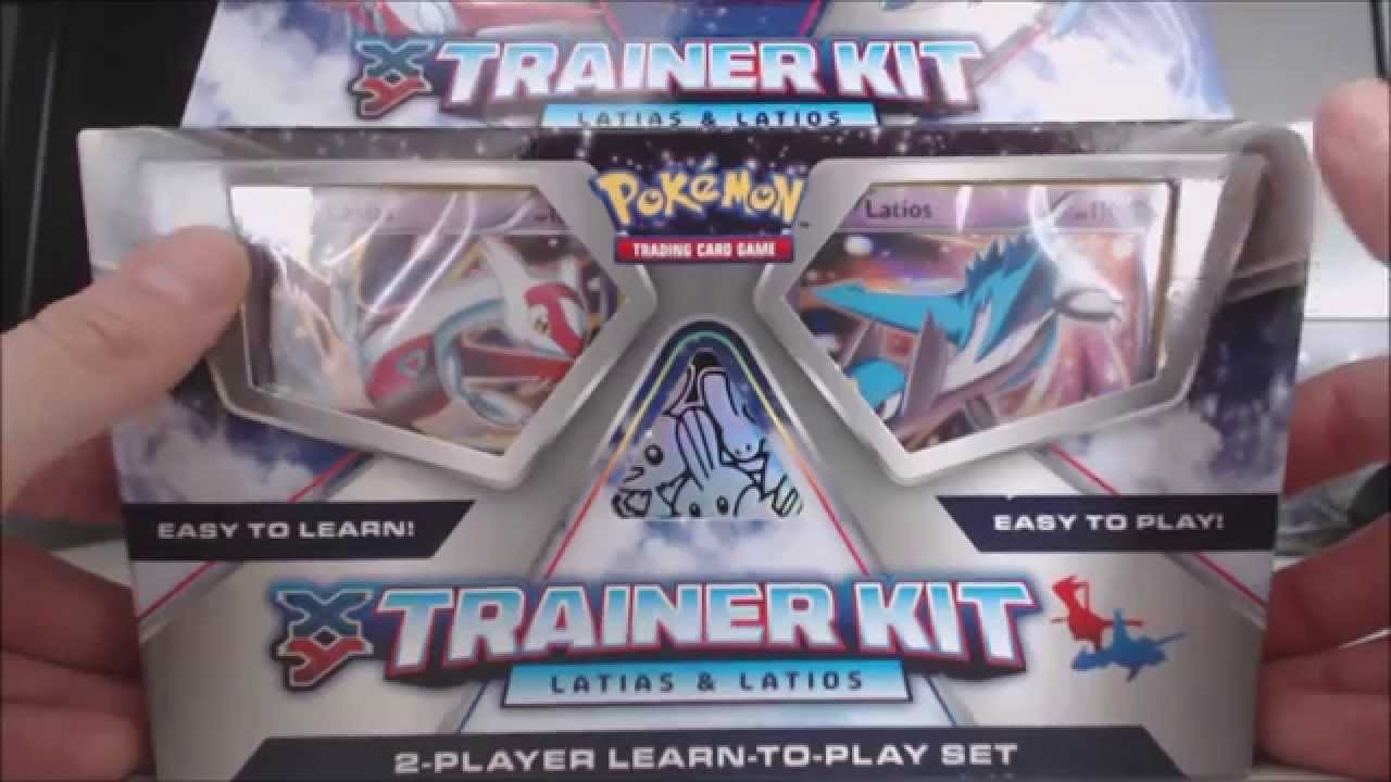 Pokémon TCG: XY Latios/Latias Trainer Kit Unboxing - YouTube