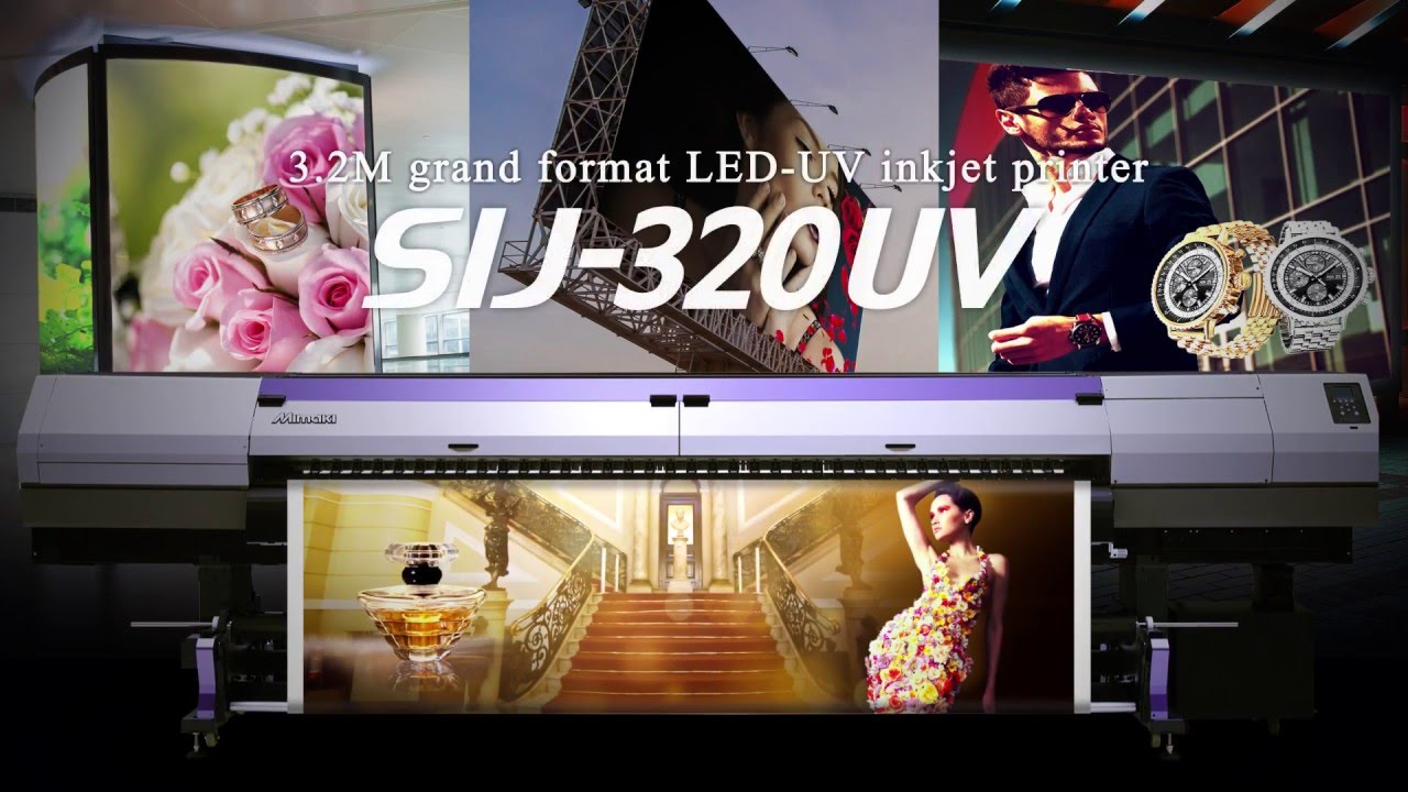 Nueva MIMAKI SIJ 320UV - YouTube
